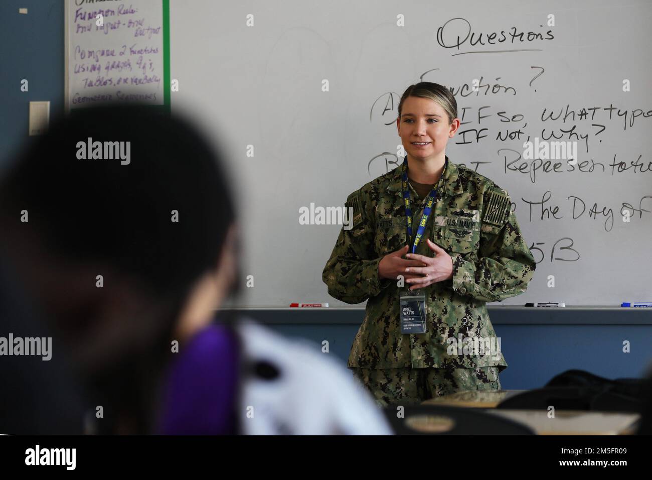 Logistics Specialist Seaman Ariel Watts, from Dawson, Georgia, assigned ...