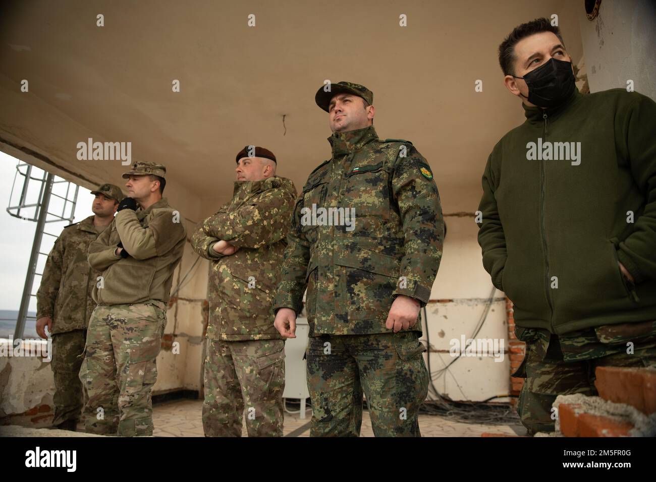 Joint department heads from NATO Force Integration Unit-Bulgaria gaze ...