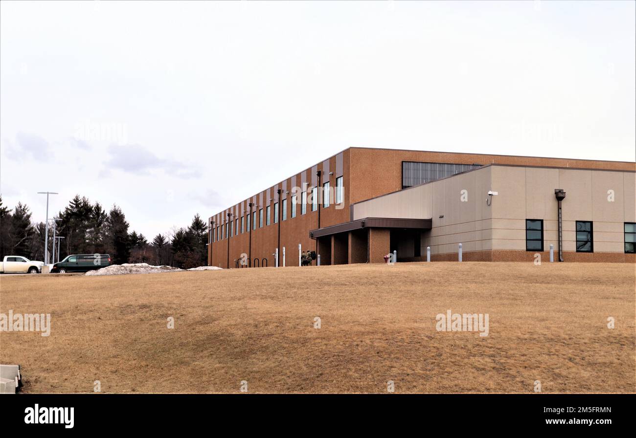 The Central Issue Facility (CIF) is shown March 14, 2022, at Fort McCoy ...