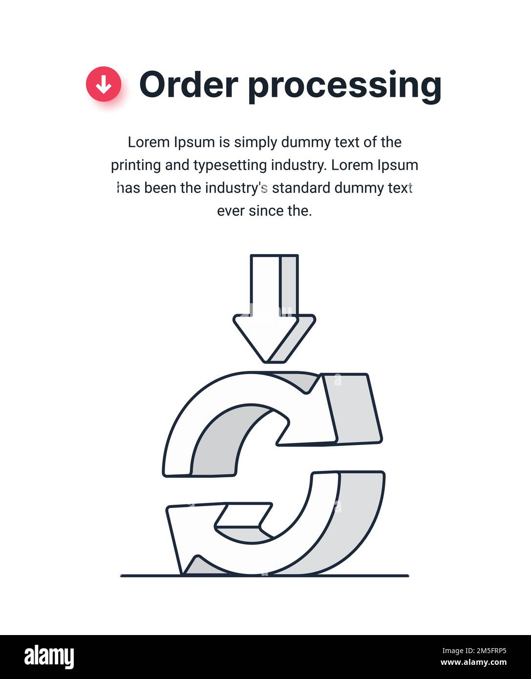 Process order hi-res stock photography and images - Alamy