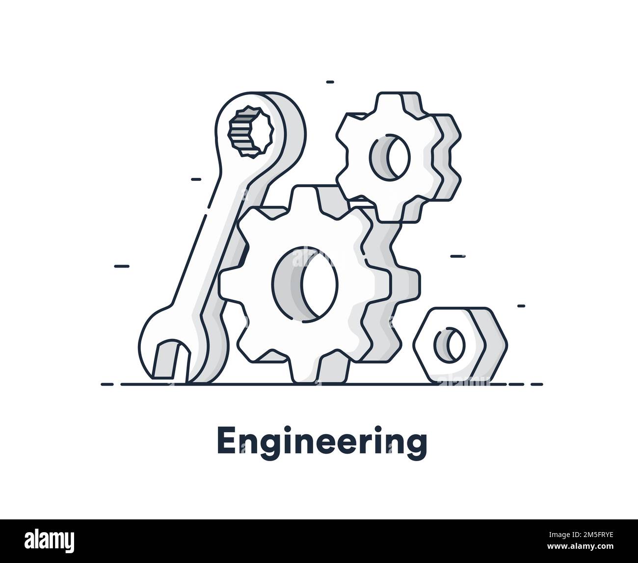 Sketch engineering concept Stock Vector Image & Art - Alamy