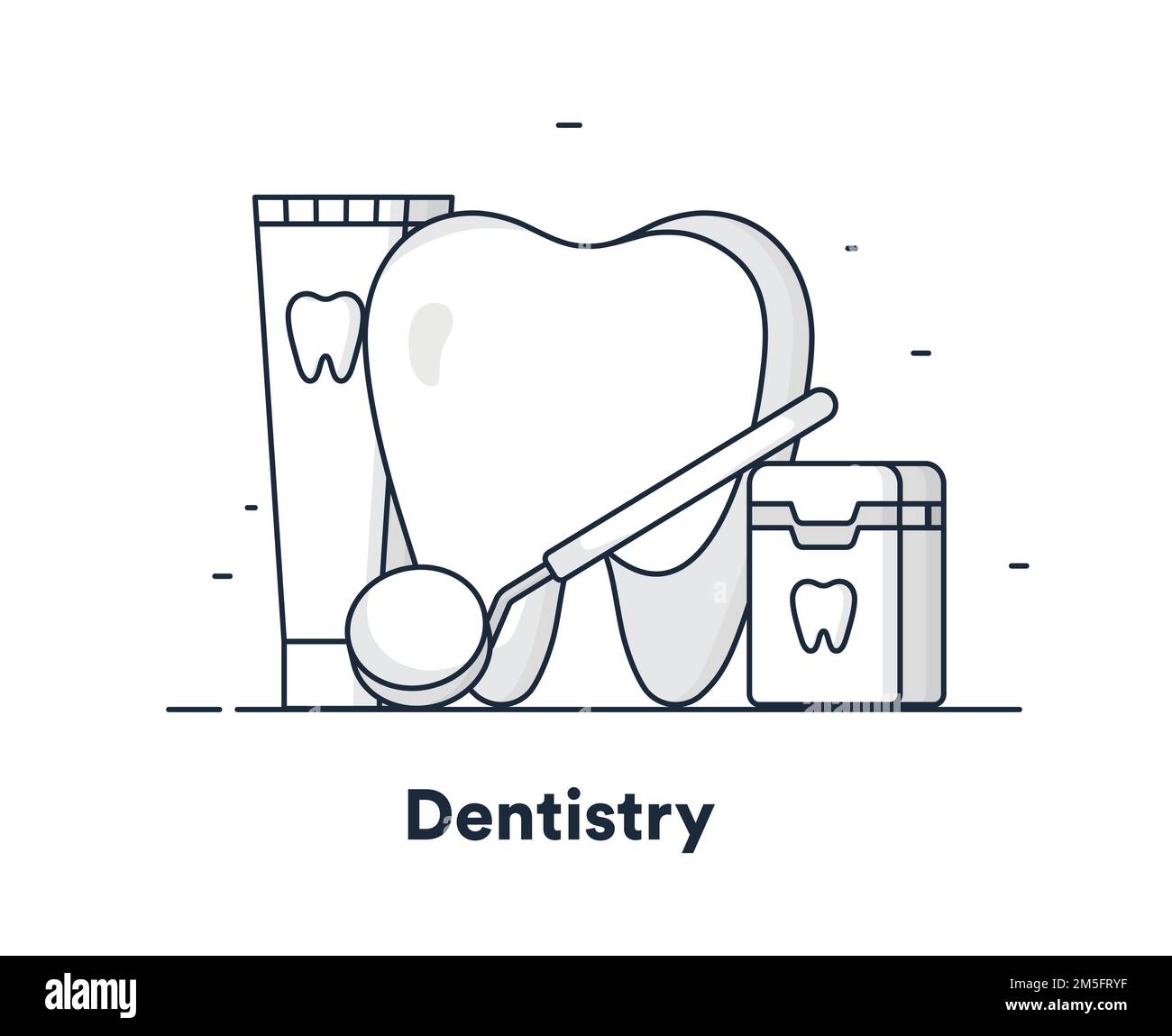 Sketch dentistry concept Stock Vector Image & Art - Alamy