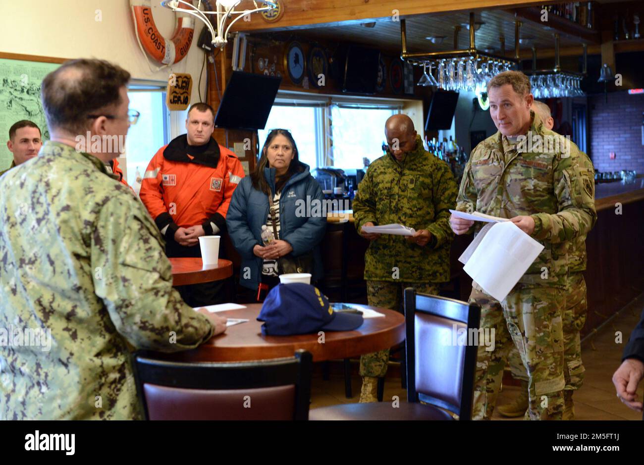 U.S. Air Force Lt. Gen. David A. Krumm, commander of U.S. Alaskan ...