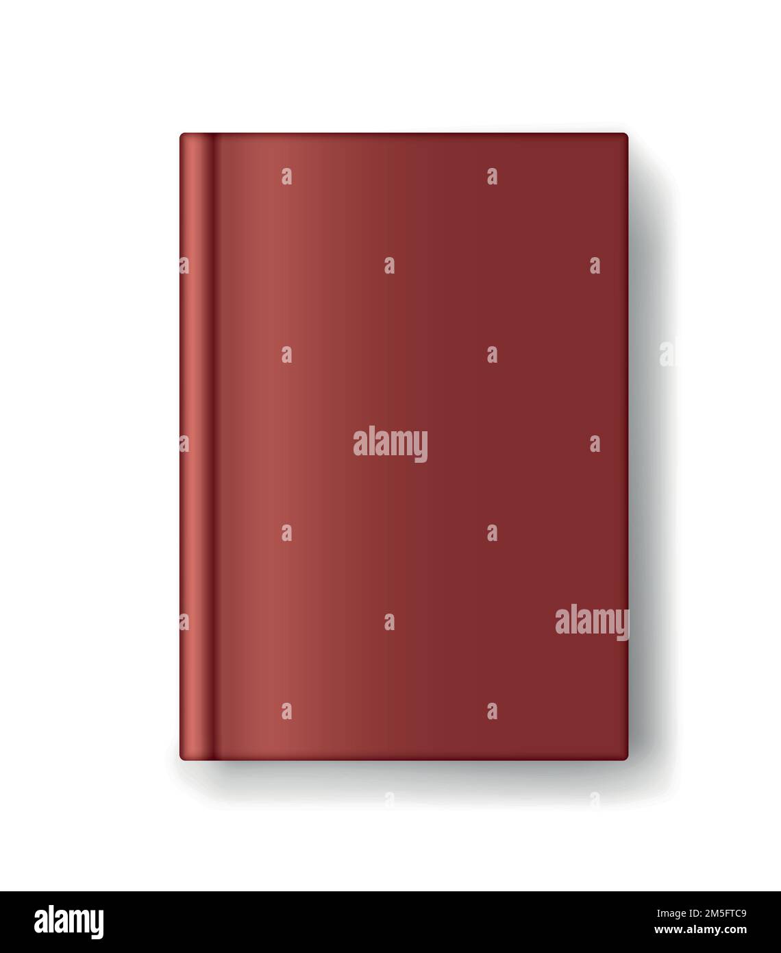 Realistic red book Stock Vector Image & Art - Alamy