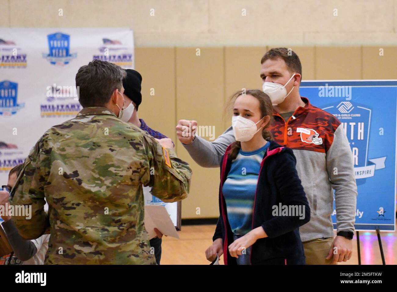 Timothy “TJ” Adair was presented the “Youth of the Year” award by U.S ...