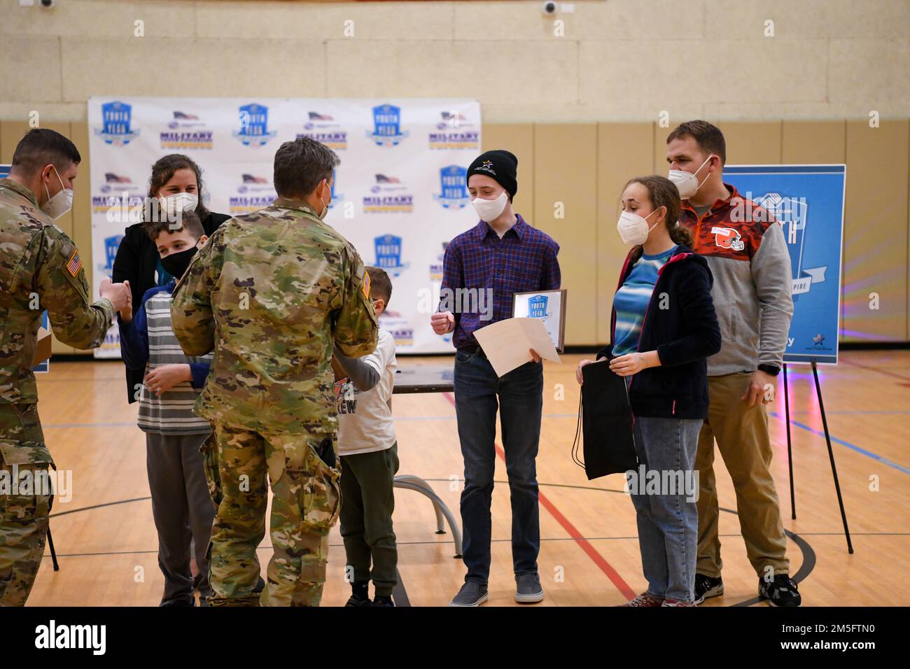 Timothy “TJ” Adair was presented the “Youth of the Year” award by U.S ...