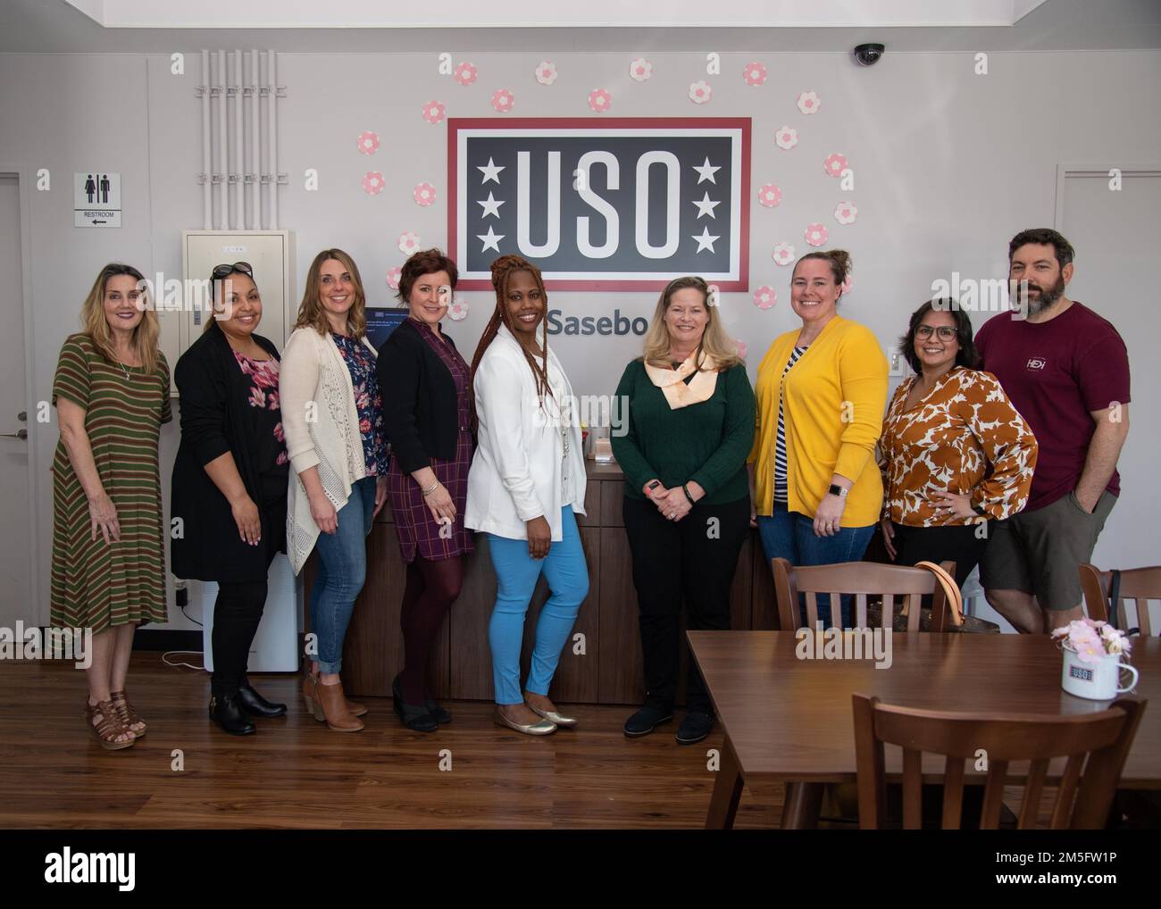 Charlotte Rupp, wife of U.S. Air Force Lt. Gen. Ricky Rupp, Commander ...