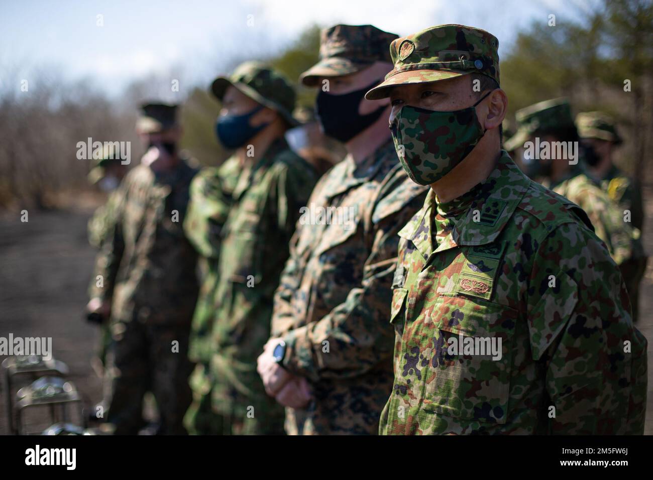 Japanese Ground Self-Defense Force (JGSDF) Col. Misashi Hiraki ...