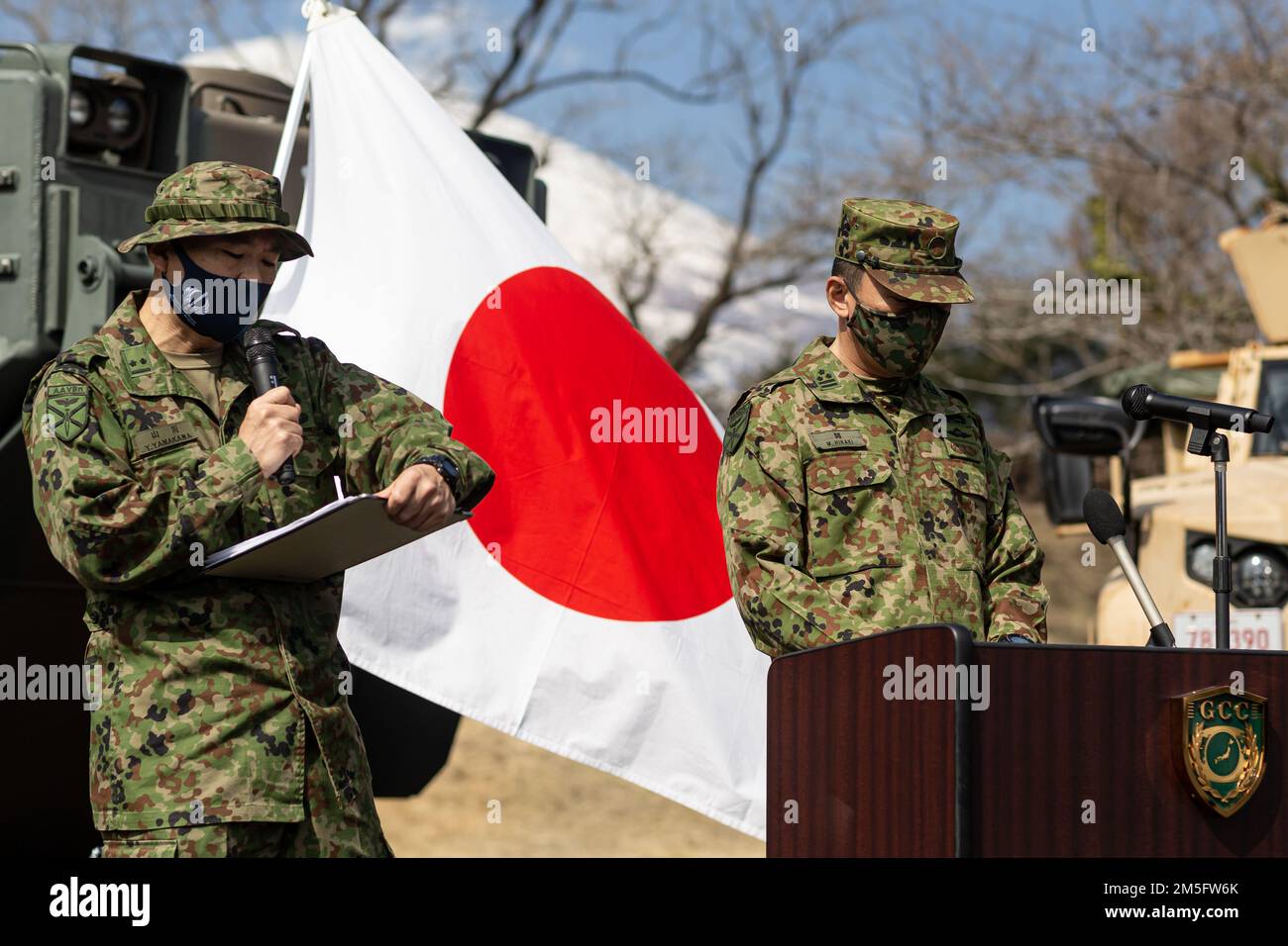 Japan ground self defense force col hi-res stock photography and images ...