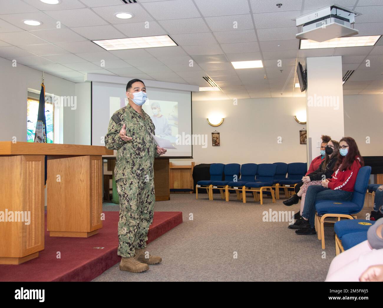 Naval Medical Center Portsmouth (NMCP) hosted a career day for Science ...