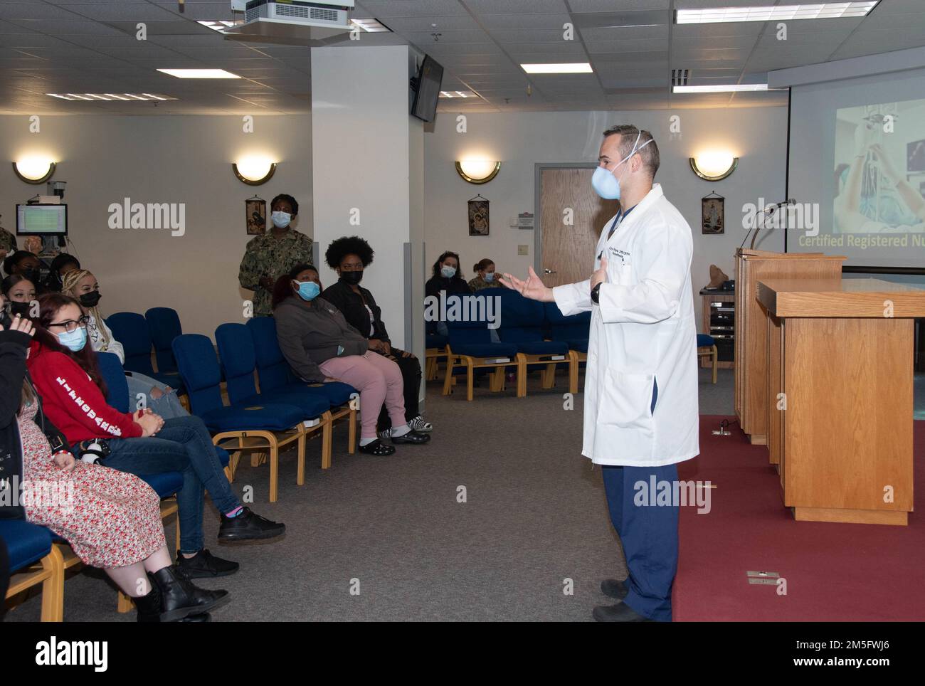 Naval Medical Center Portsmouth (NMCP) hosted a career day for Science ...