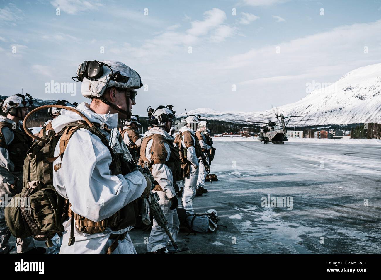 Norwegian army brigade north hi-res stock photography and images - Alamy