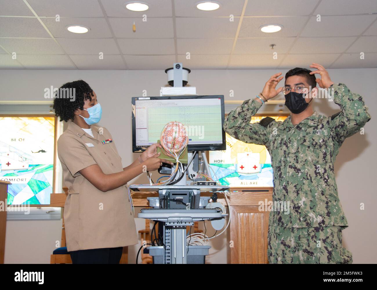 Naval Medical Center Portsmouth (NMCP) hosted a career day for Science ...