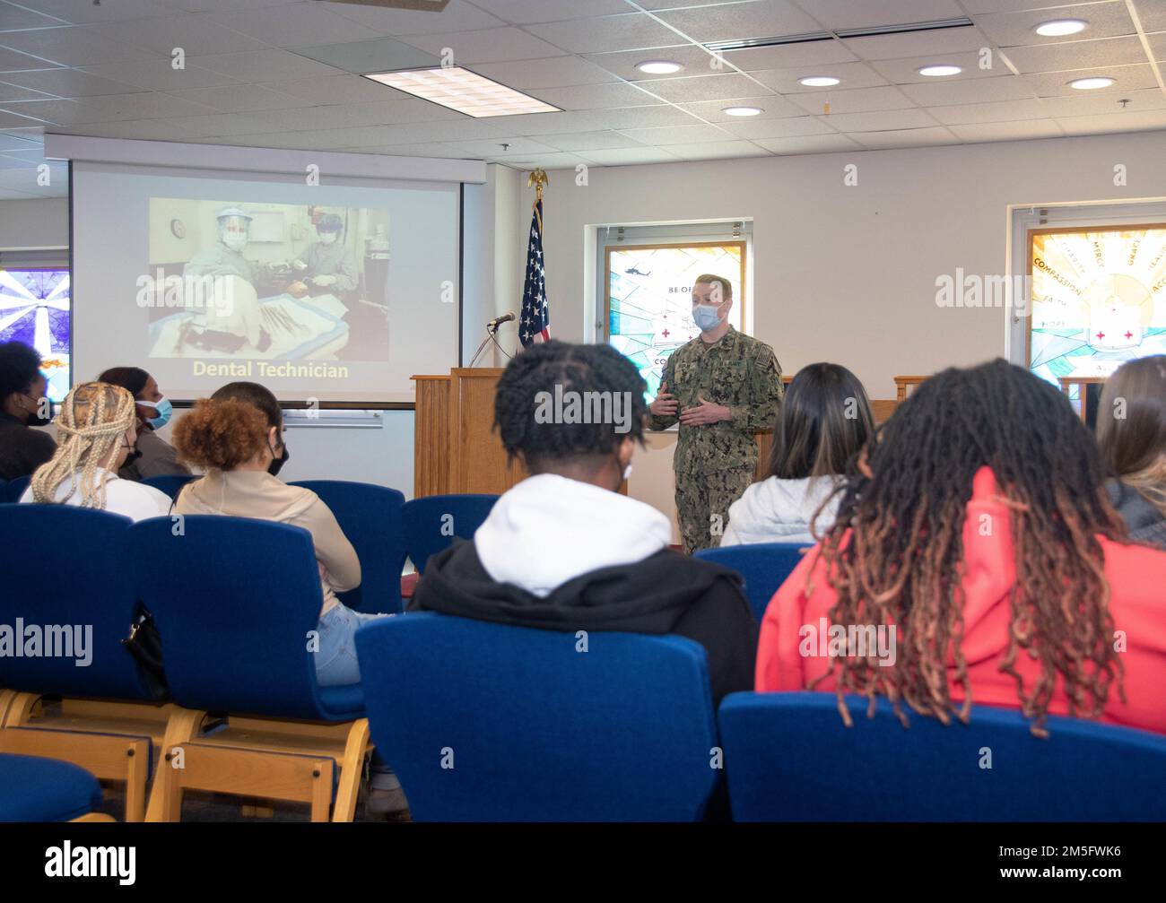 Naval Medical Center Portsmouth (NMCP) hosted a career day for Science ...