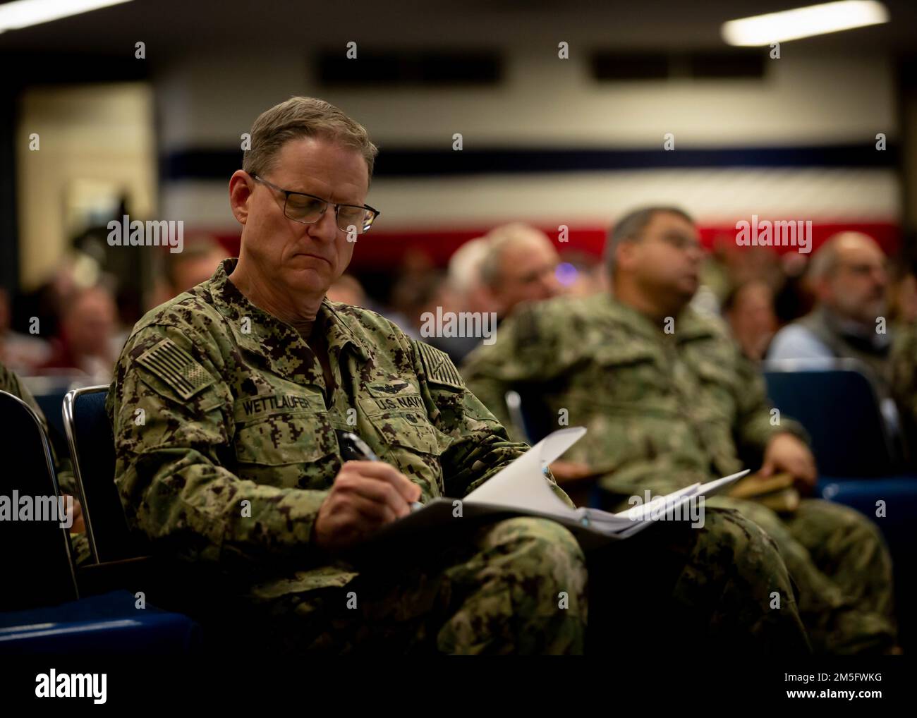 Norfolk, Va. (March 13, 2022) - Rear Adm. Michael A. Wettlaufer ...