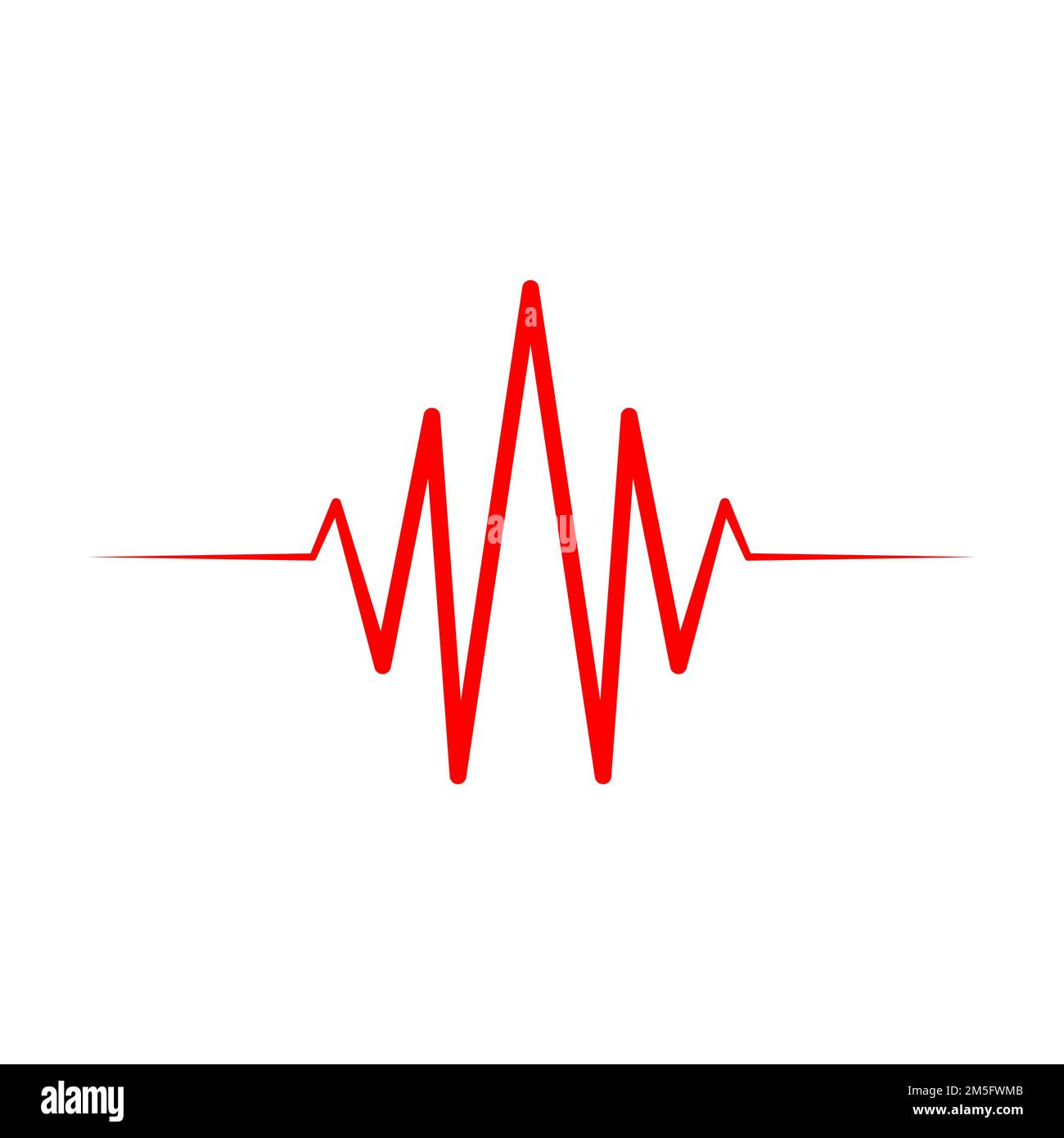 Heartbeat pulse line icon vector activity splash sign heart rate symbol ...