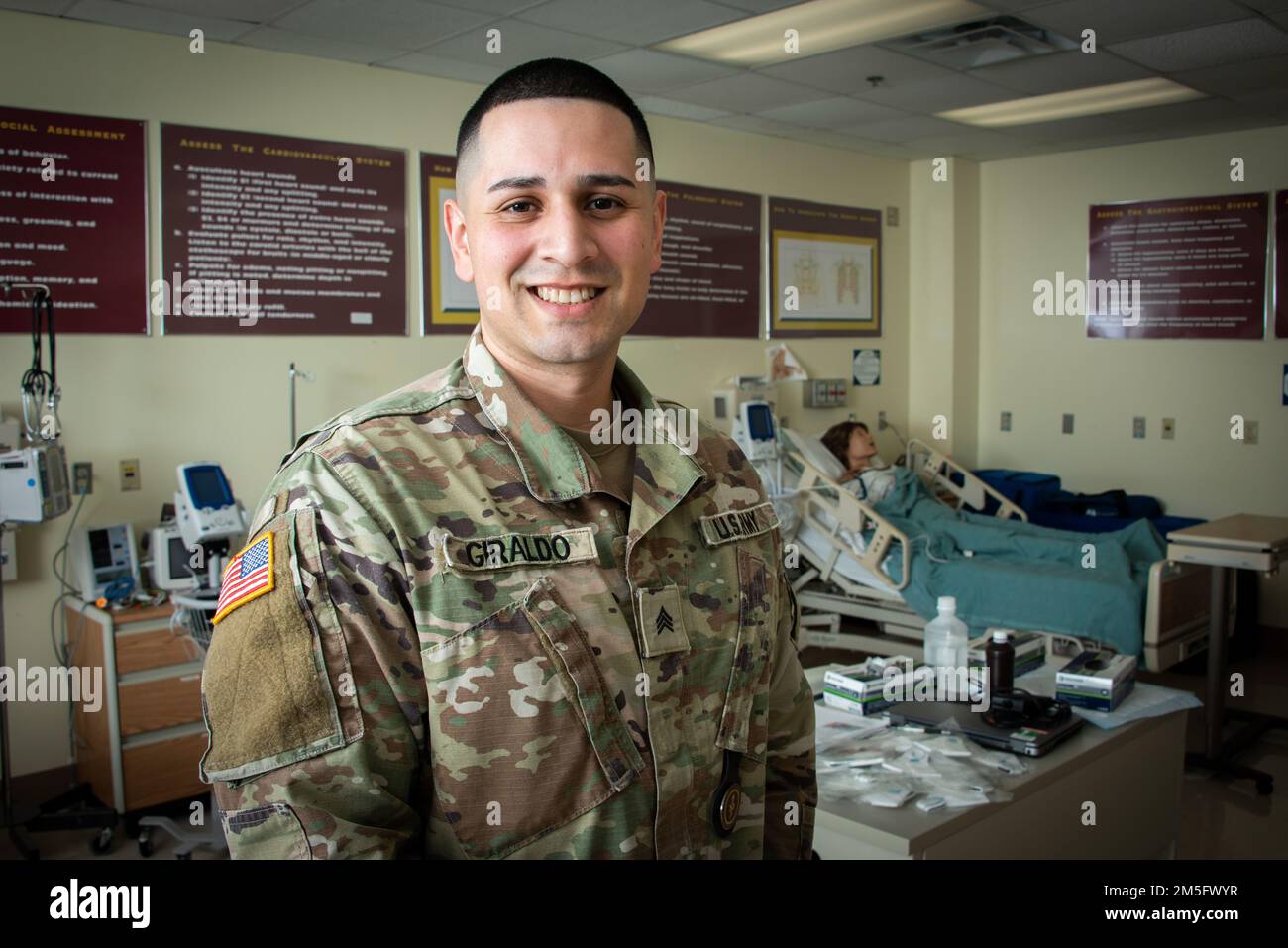 Sgt. Christopher Giraldo is a 68C Practical Nurse Course Instructor at ...