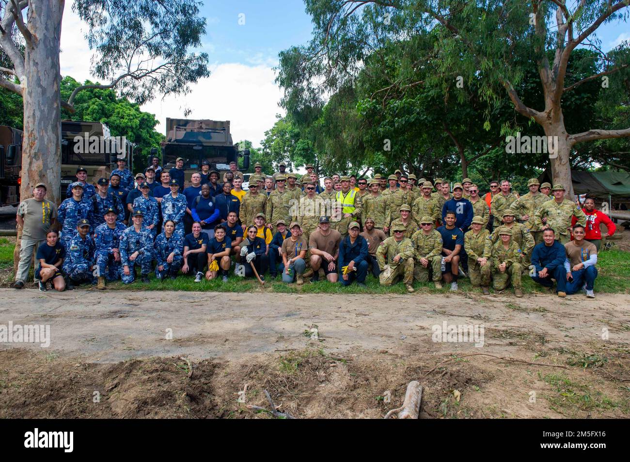 BRISBANE, Australia (March 15, 2022) – Sailors and Military Sealift ...