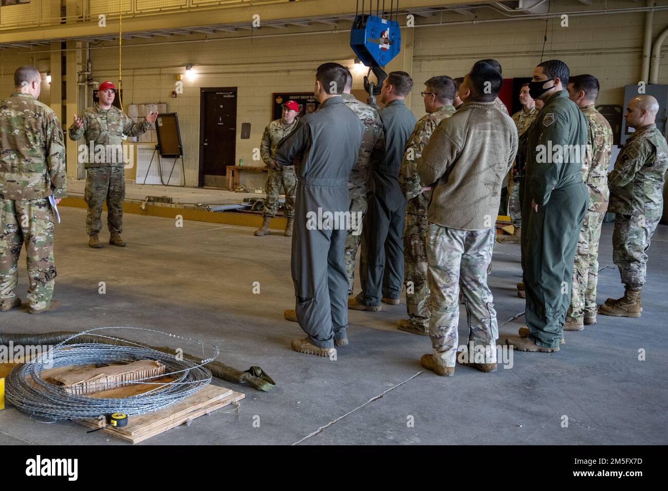 U.S. Air Force leadership from Pope Army Airfield, North Carolina, and ...