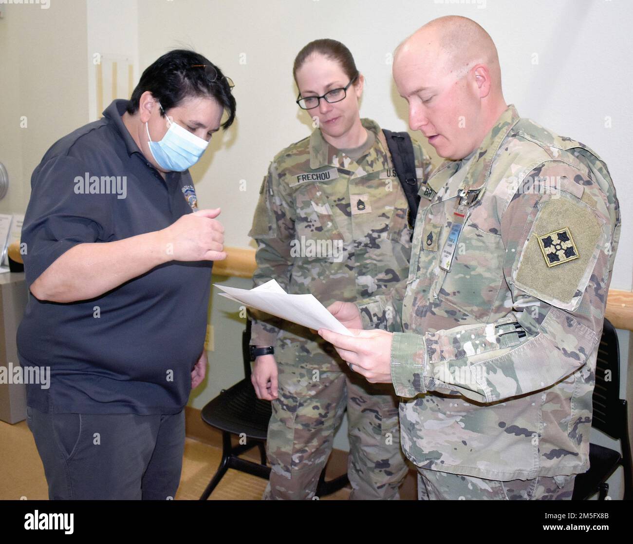 FORT CARSON, Colo. — Kim Henry, chief of the Military Personnel ...