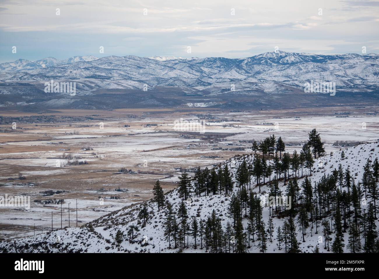 Kingsbury Grade connects Carson Valley in Nevada to Lake Tahoe in ...