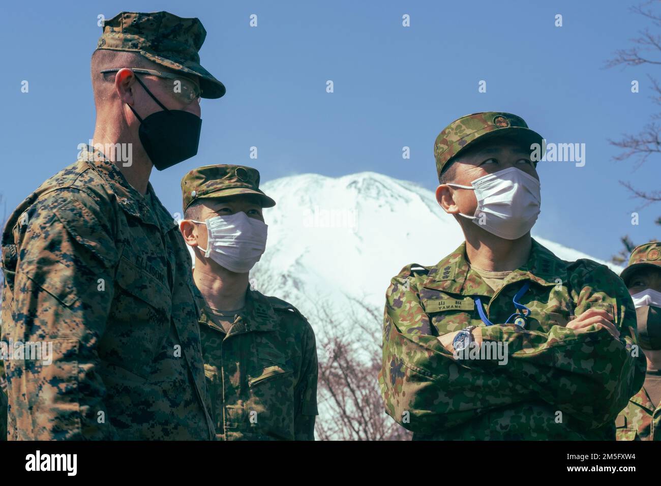 U.S. Marine Corps Brig. Gen. Kyle Ellison, the deputy commanding ...