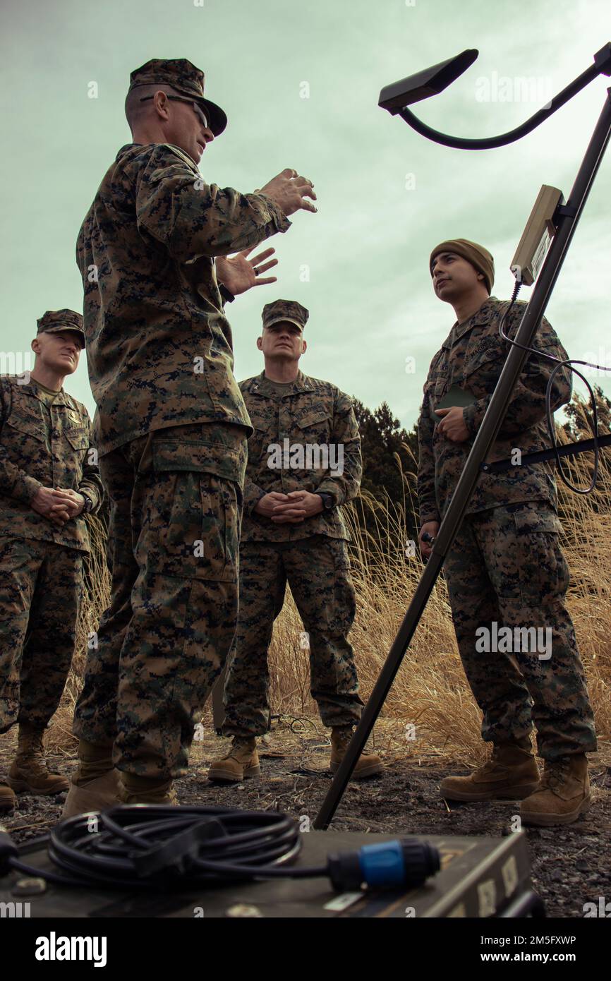 U.S. Marine Corps Brig. Gen. Kyle Ellison, III Marine Expeditionary ...