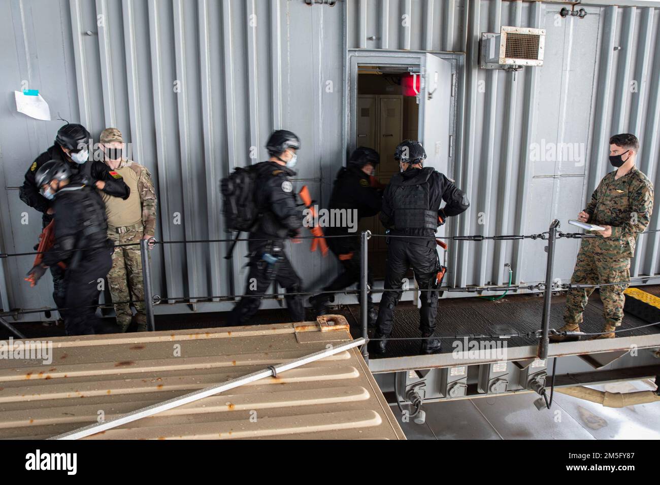 Royal marine boarding team hi-res stock photography and images - Alamy
