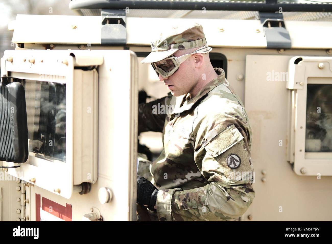 Staff Sgt.Thomas Barry, a Transportation Management Coordinator ...