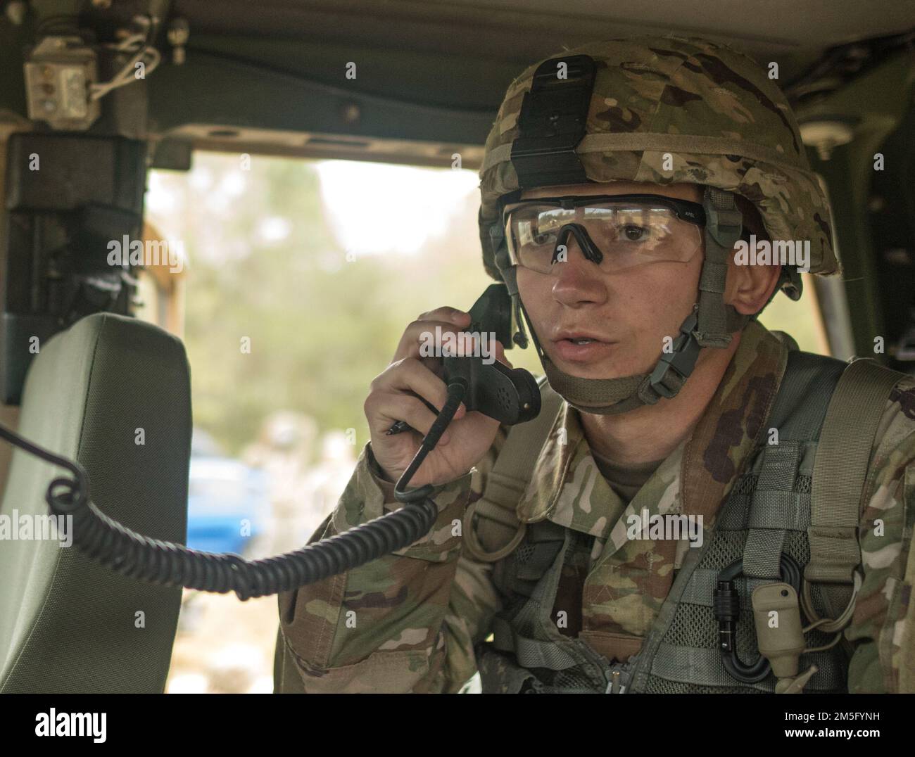 Sgt. Scott Worlund, a chemical specialist with the 300th Military ...