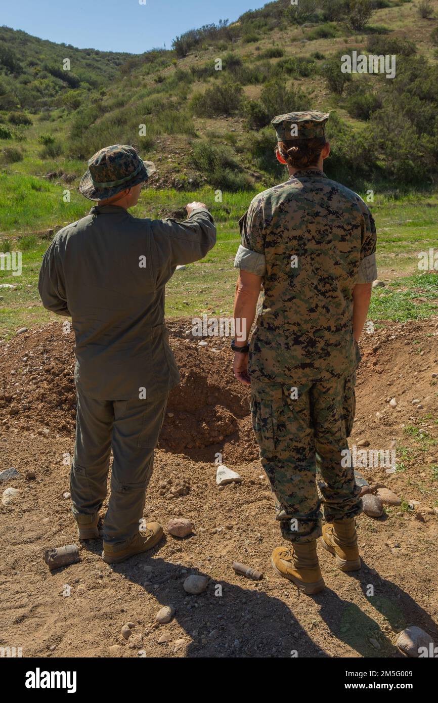 U.S. Marine Corps Chief Warrant Officer Peter A. Scarlett, the ...