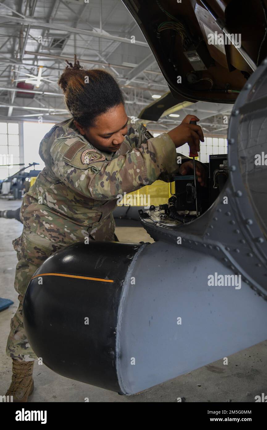 Technical Sgt. Jessica Wilson, 920th Maintenance Squadron mechanic ...