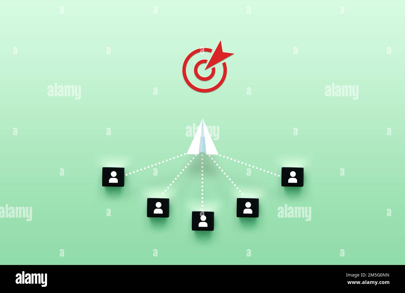 Go towards goals and goals from which you can gain strength Stock Photo ...