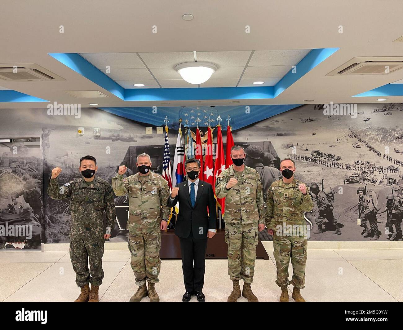 The 2nd Infantry Division-ROK/US Combined Division hosted South Korean ...