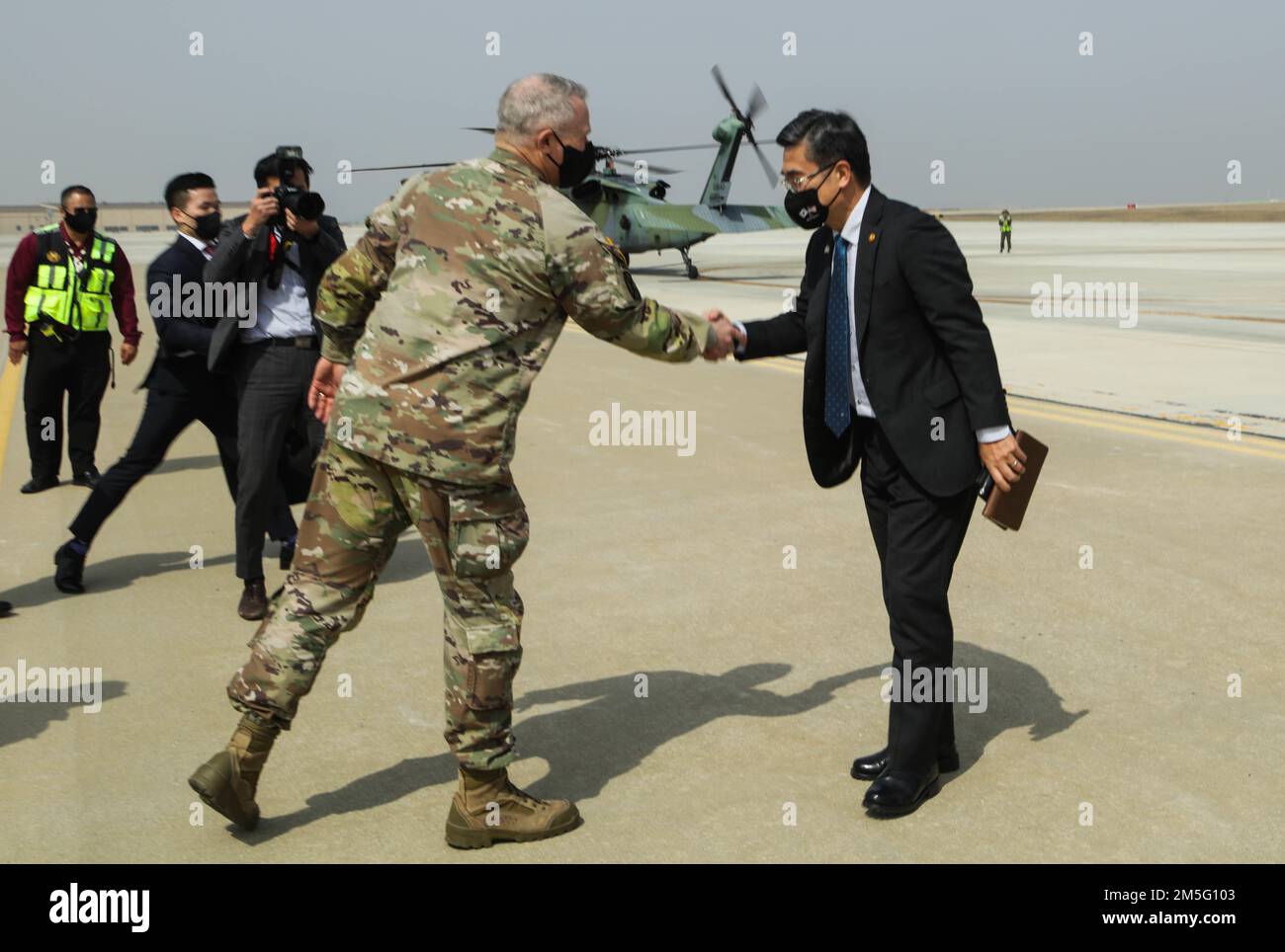 U.S. Army Gen. Paul J. LaCamera, Commander of United Nations Command ...