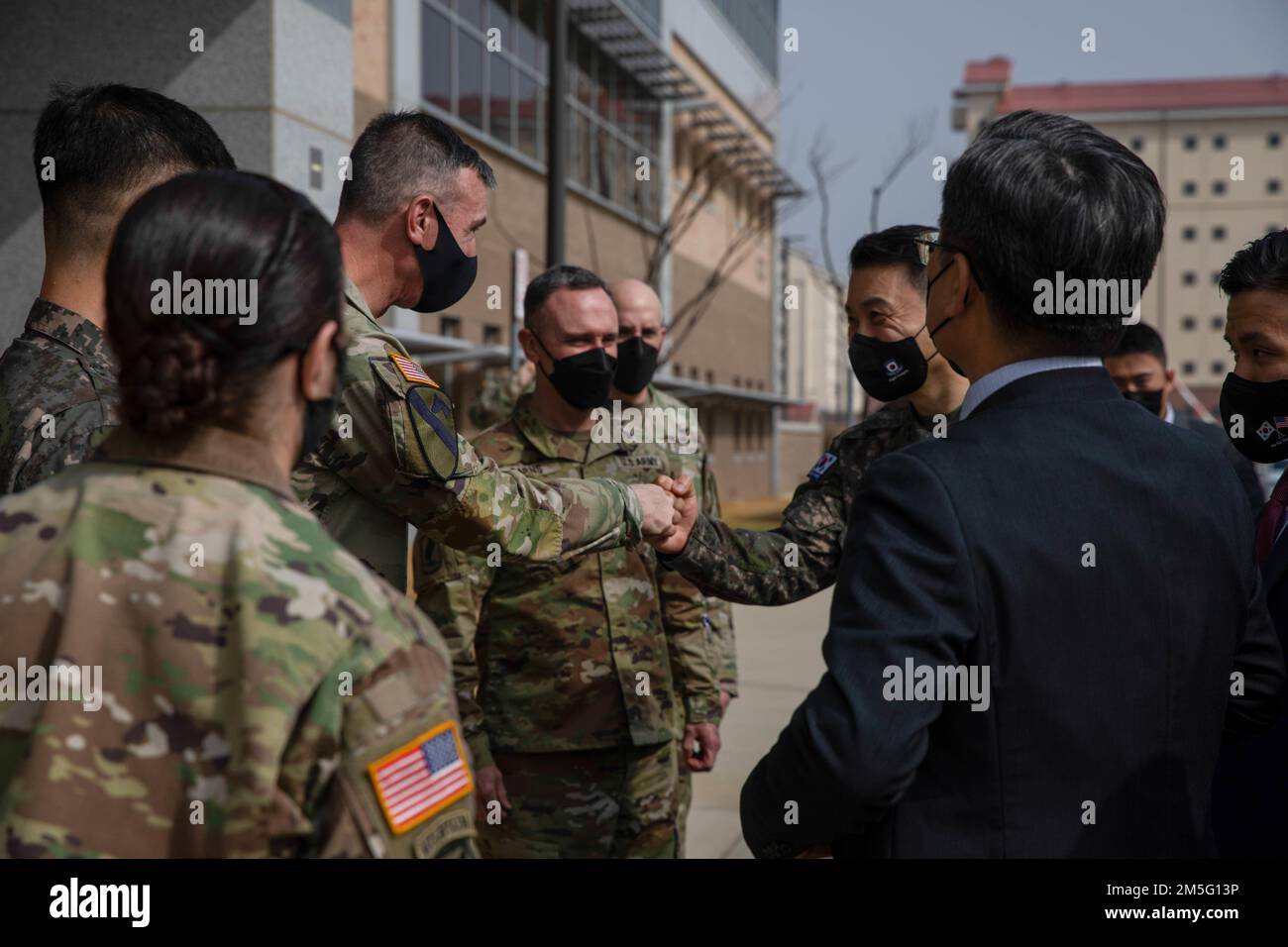 Suh, Wook, the head of the Ministry of Defense for the Republic of ...