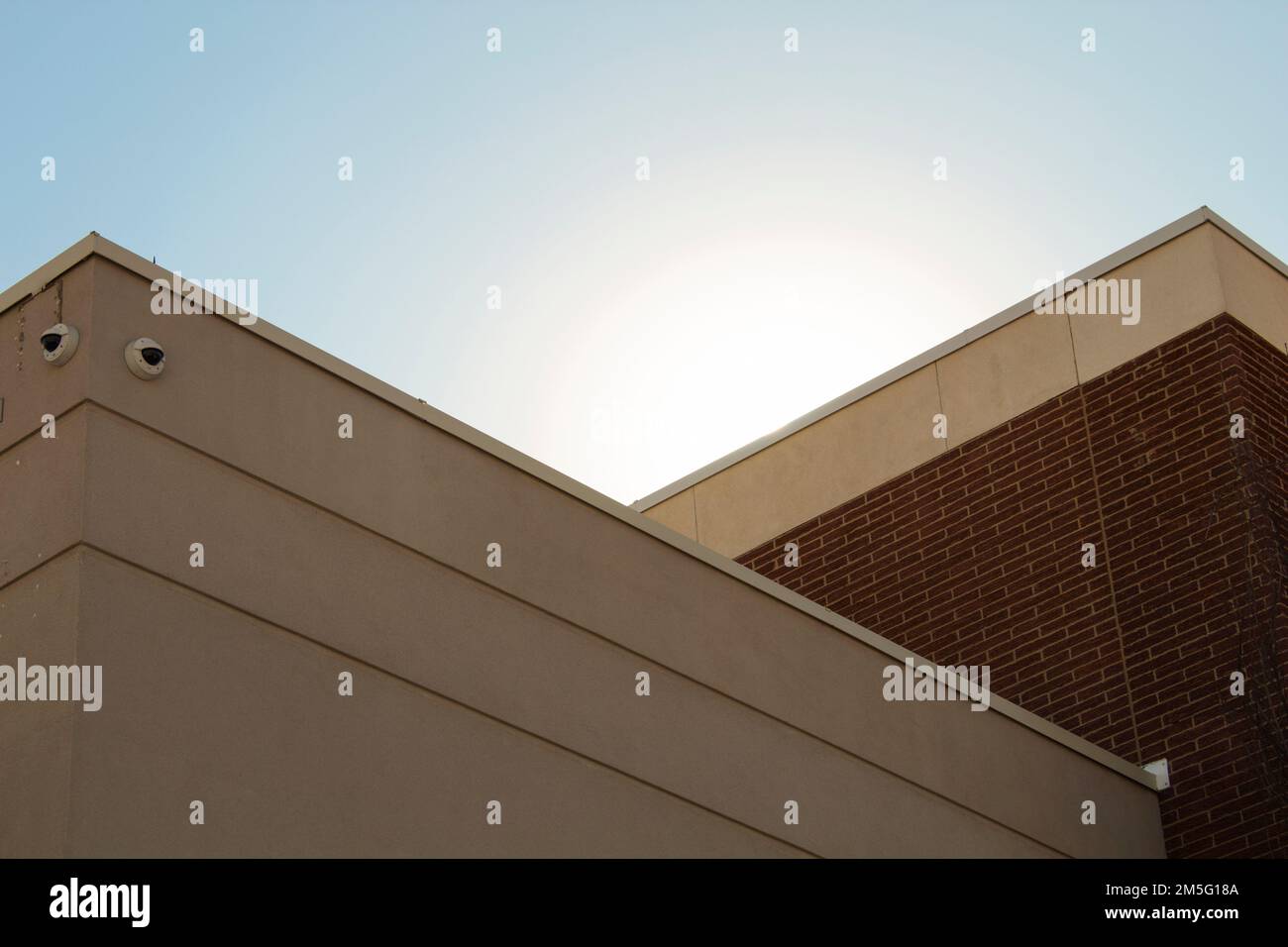 High School Brick Building Utah Stock Photo - Alamy