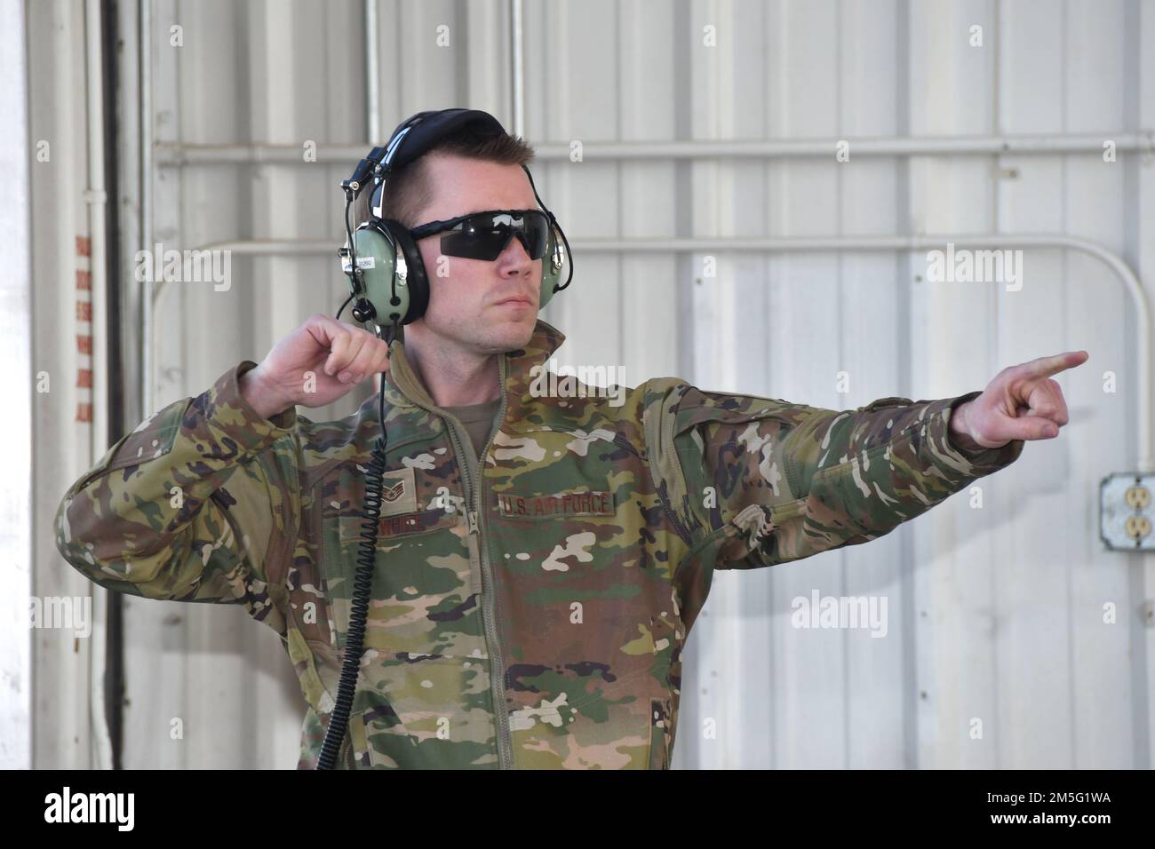 U.S. Air Force Staff Sgt. Nathan White, tactical aircraft maintenance ...