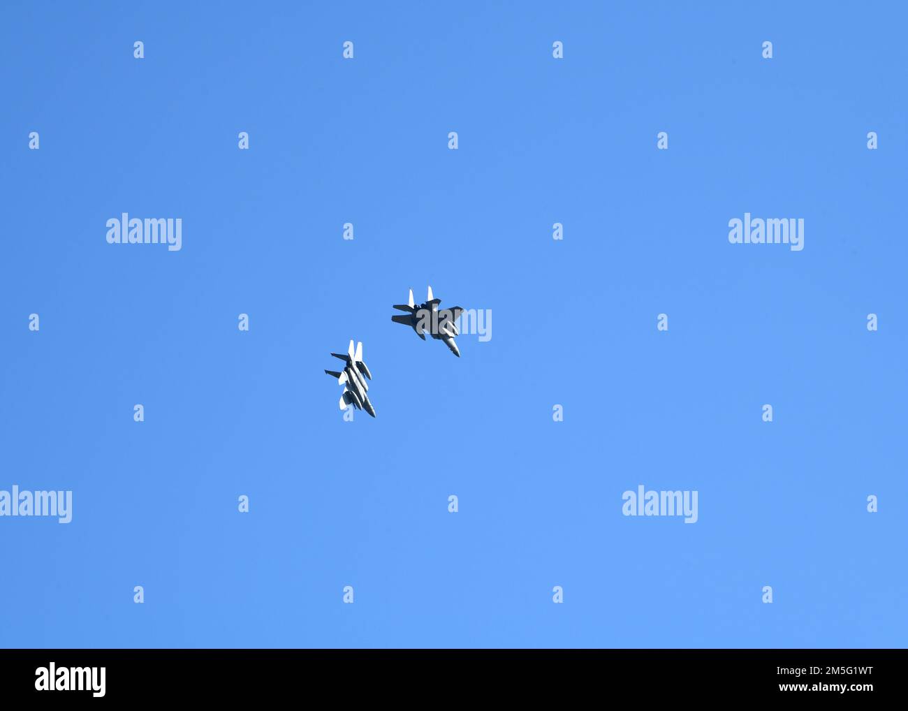 U.S. Air Force F-15Cs from the Massachusetts Air National Guard's 104th ...
