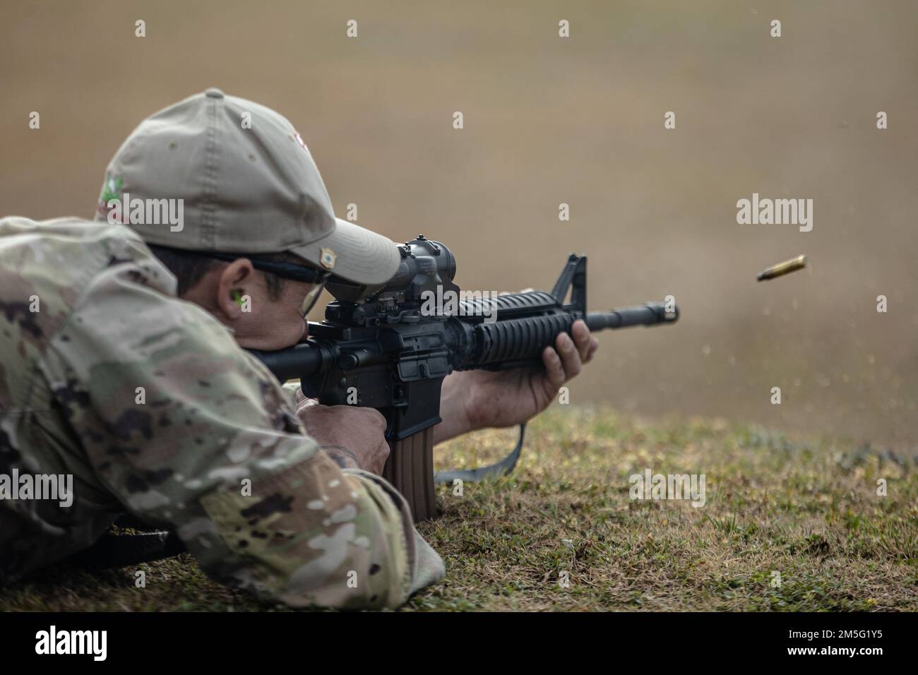 The Alabama National Guard Marksmanship Team is competing in the 2022 U ...