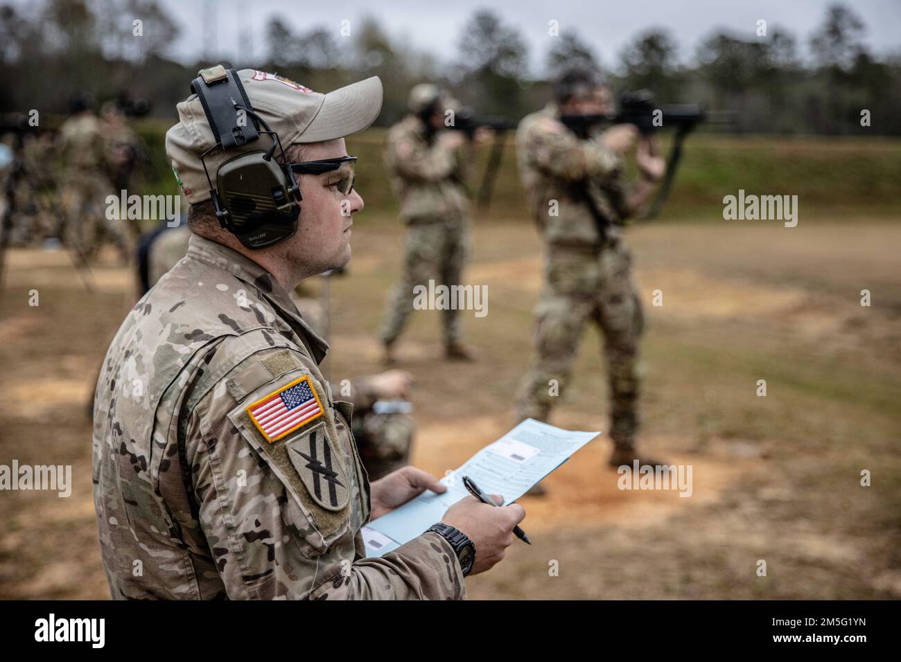 The Alabama National Guard Marksmanship Team is competing in the 2022 U ...