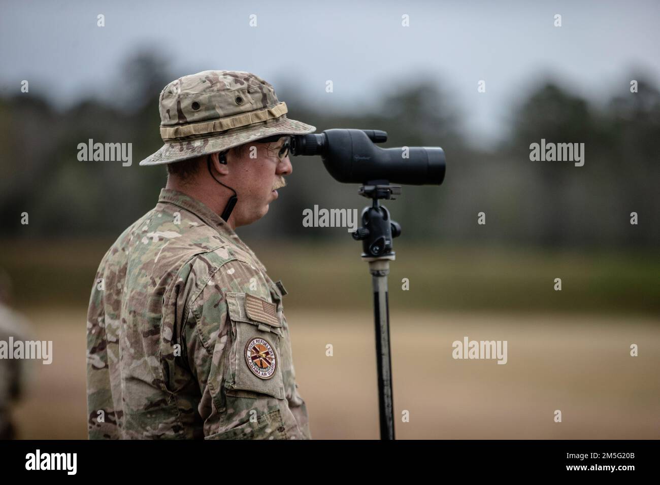 The Alabama National Guard Marksmanship Team is competing in the 2022 U ...