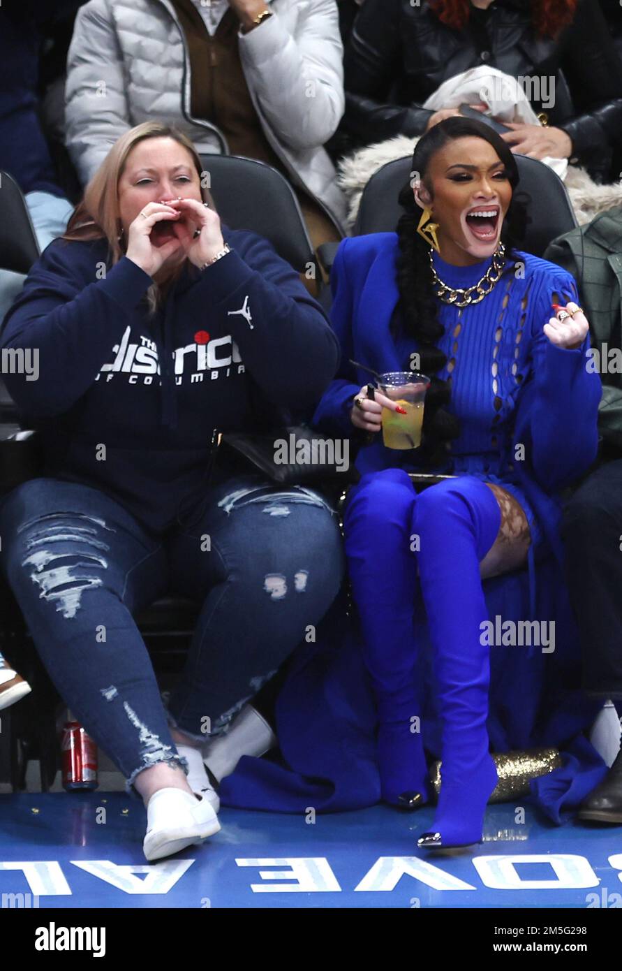 Washington Dc Usa 28th Dec 2022 Karri Kuzma Mother Of Kyle Kuzma