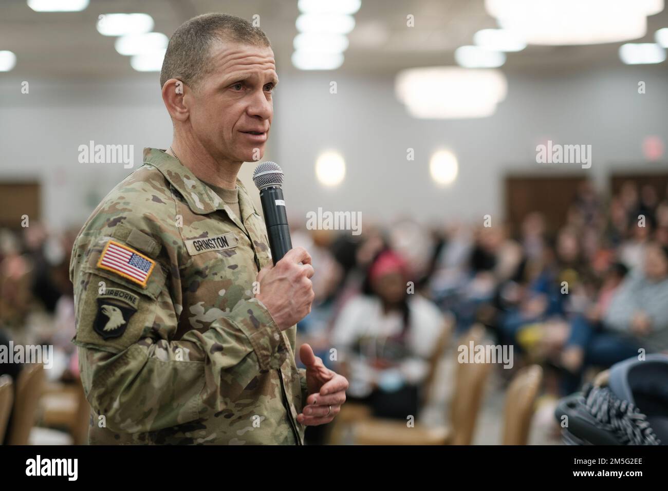 Sergeant Major of the Army Micheal A. Grinston, the service’s senior ...