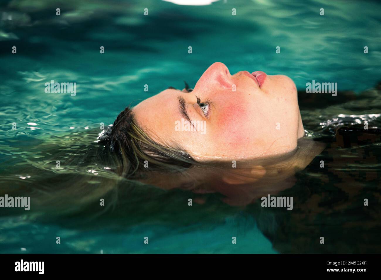 U.S. Marine Corps Recruit Rachel Hammer, a recruit with Golf Company ...