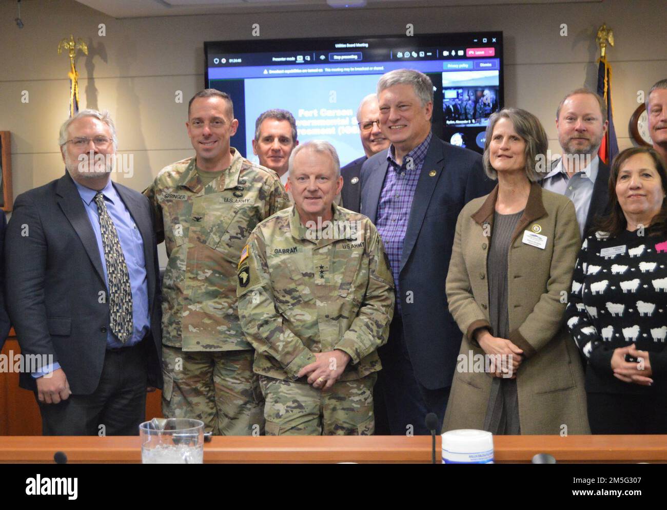 FORT CARSON, Colo. — Lt. Gen. Douglas M. Gabram, commanding general, U ...