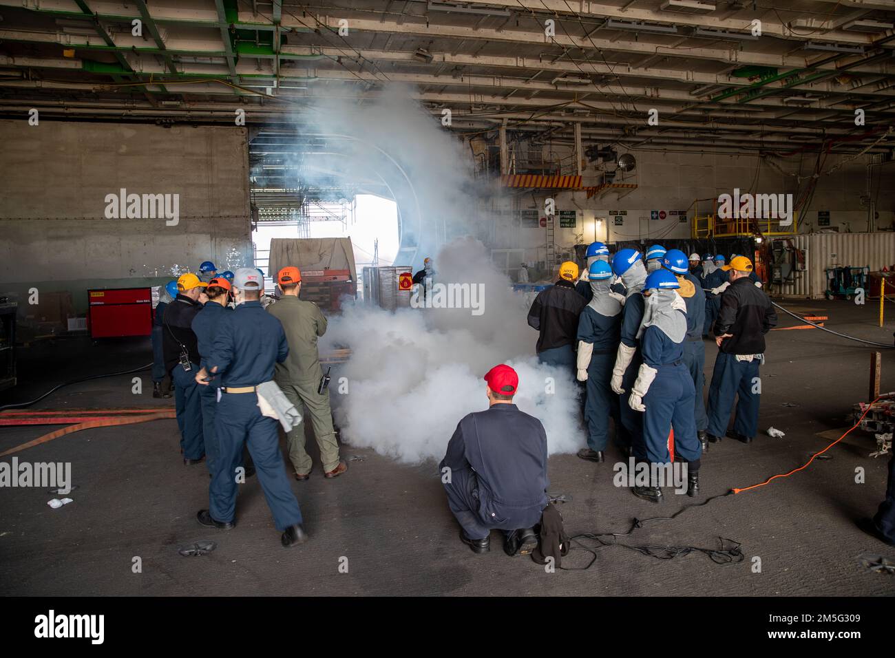 220317-N-UK596-1453 NEWPORT NEWS, Va. (March 17, 2022) – Sailors aboard ...