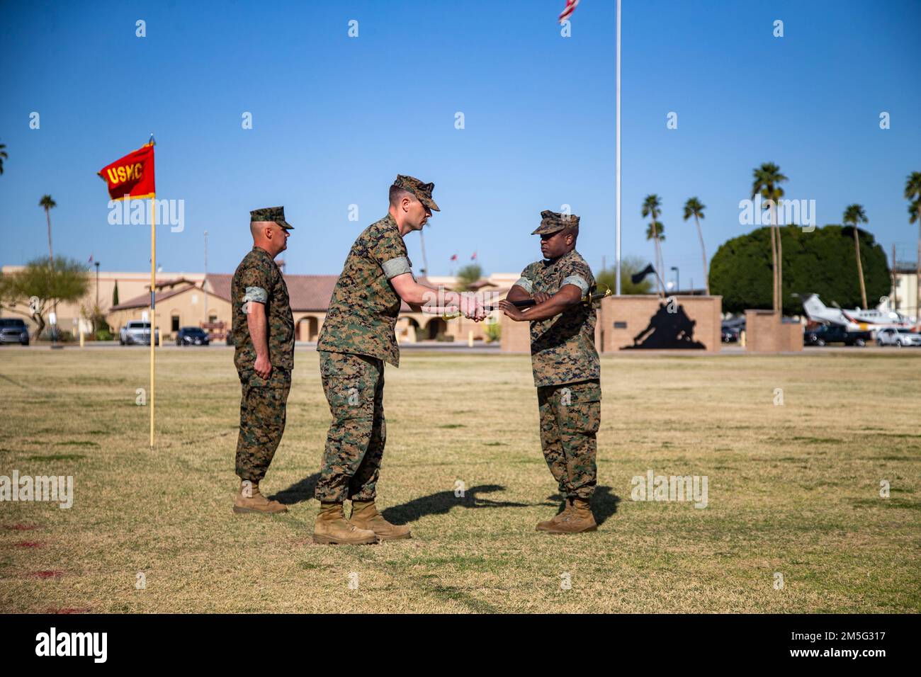 U.S. Marine Corps Lt. Col. Daniel Weber, commanding officer, Unmanned ...