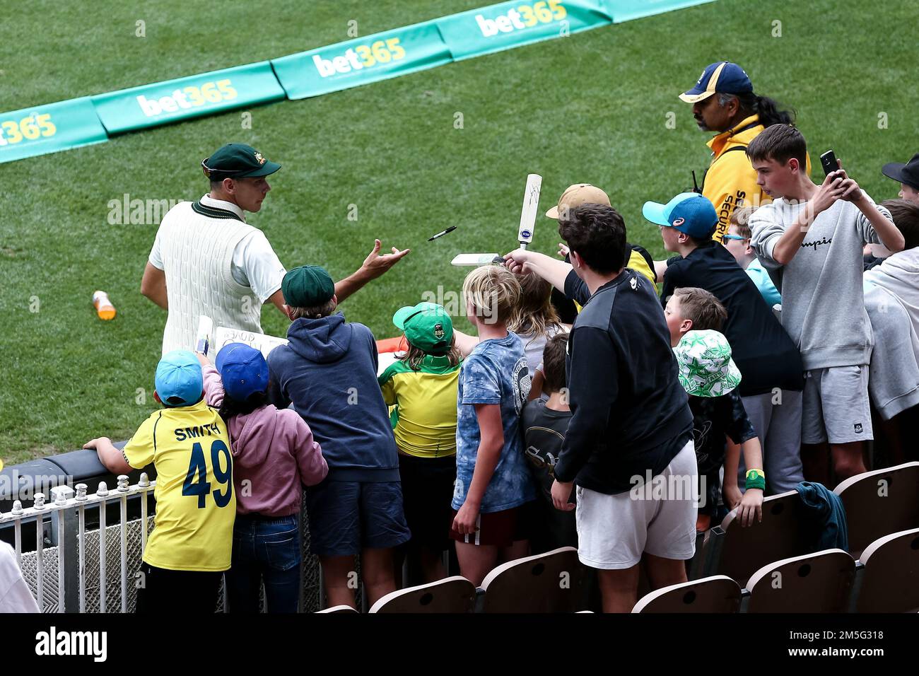 Melbourne, Australia, 29 December, 2022. Scott Boland of Australia ...