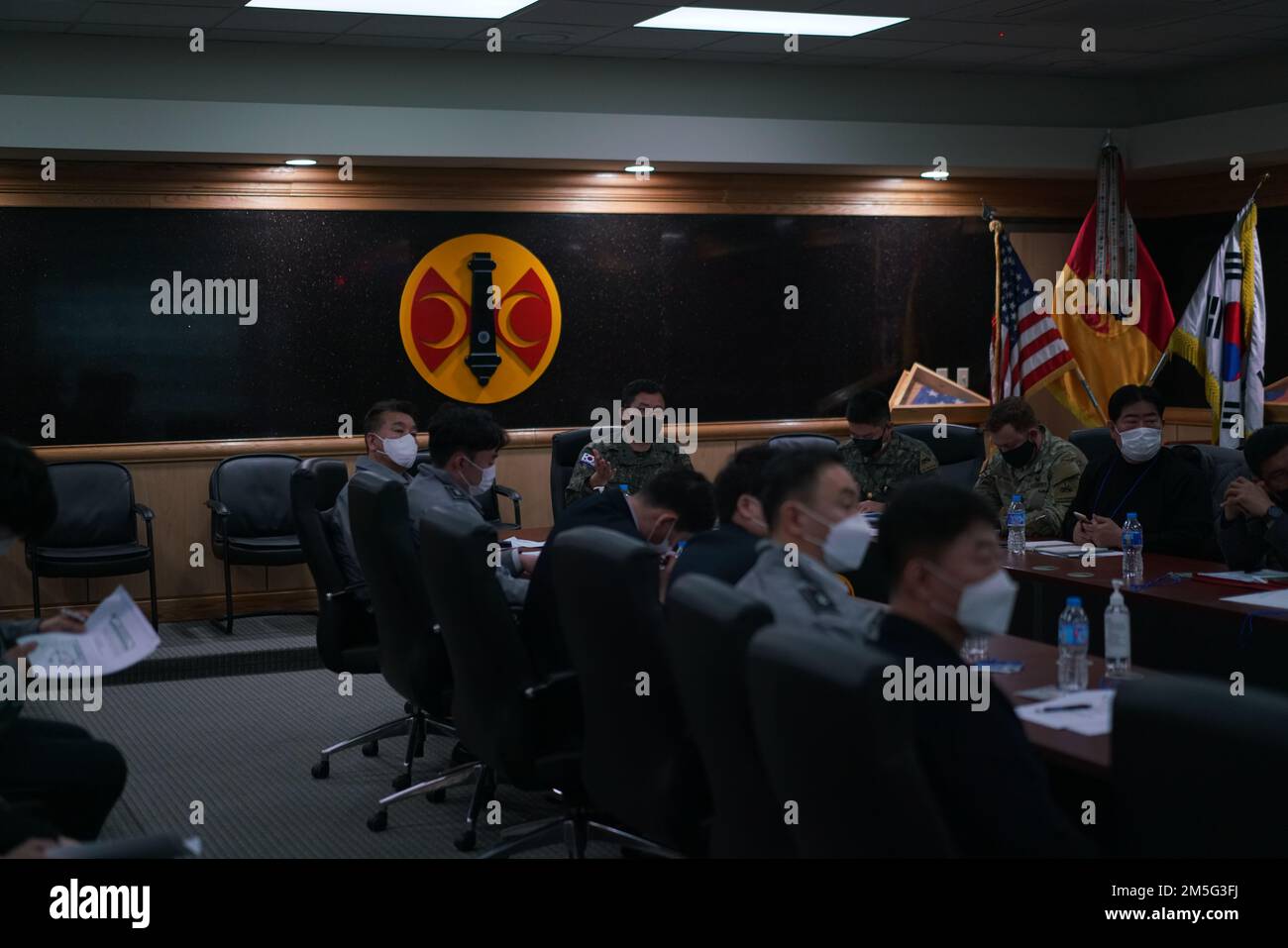 Lt. Col. Kim, the Civil Military Operations Officer of the 2nd Infantry ...